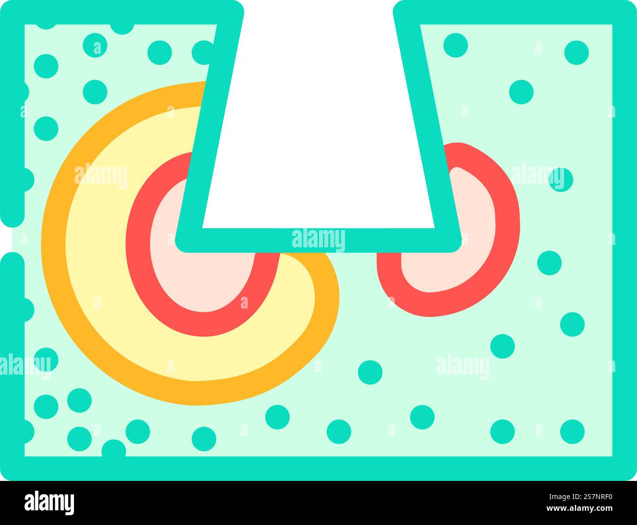 finite element analysis mechanical engineer color icon vector. finite ...