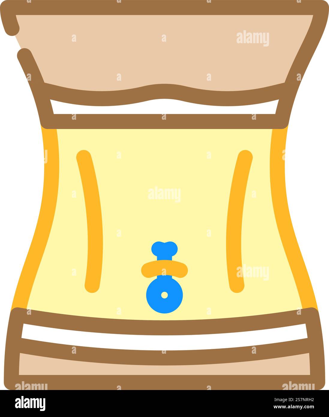 navel piercing fashion beauty color icon vector. navel piercing fashion ...