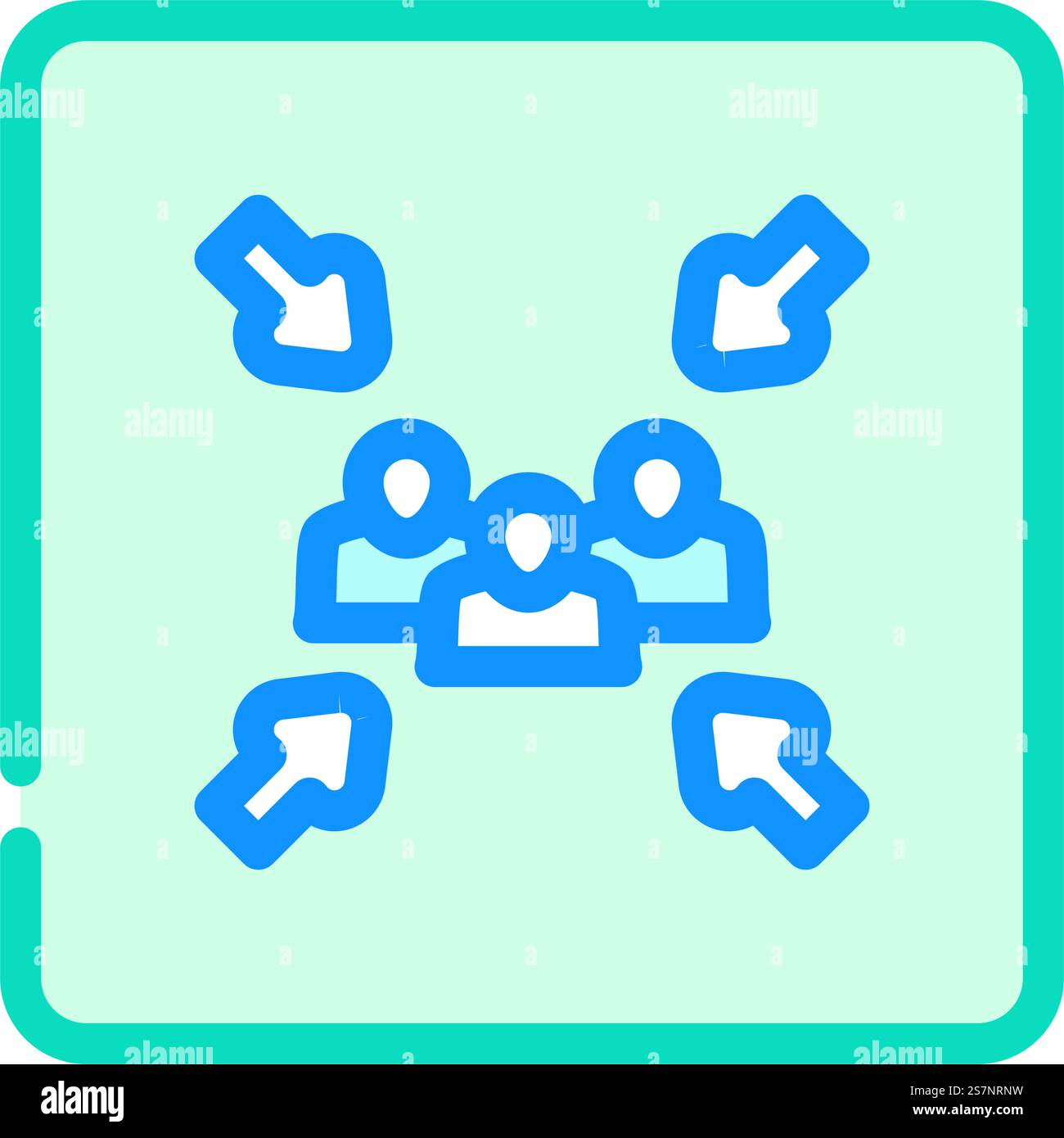 fire assembly point emergency color icon vector. fire assembly point ...