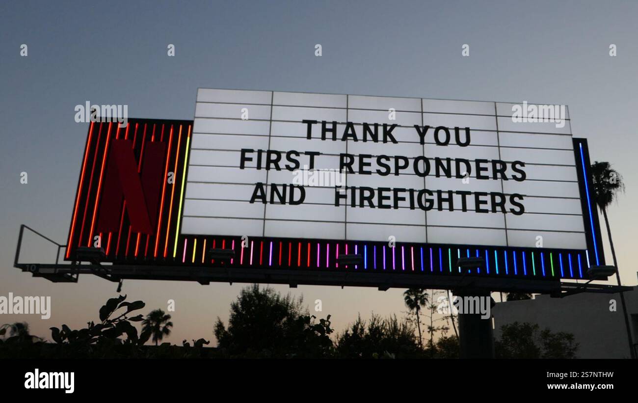 Los Angeles, California USA 18th January 2025 Thank You First ...