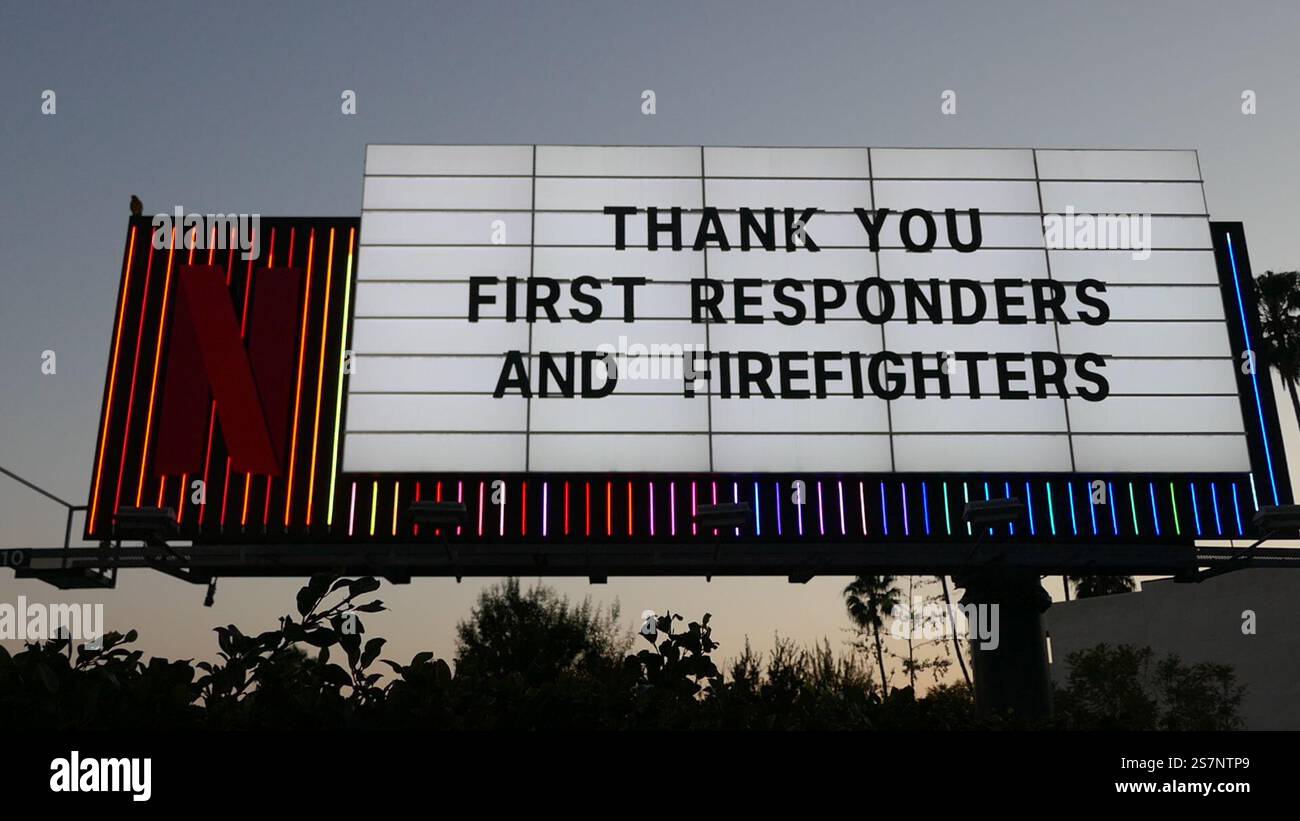 Los Angeles, California USA 18th January 2025 Thank You First ...