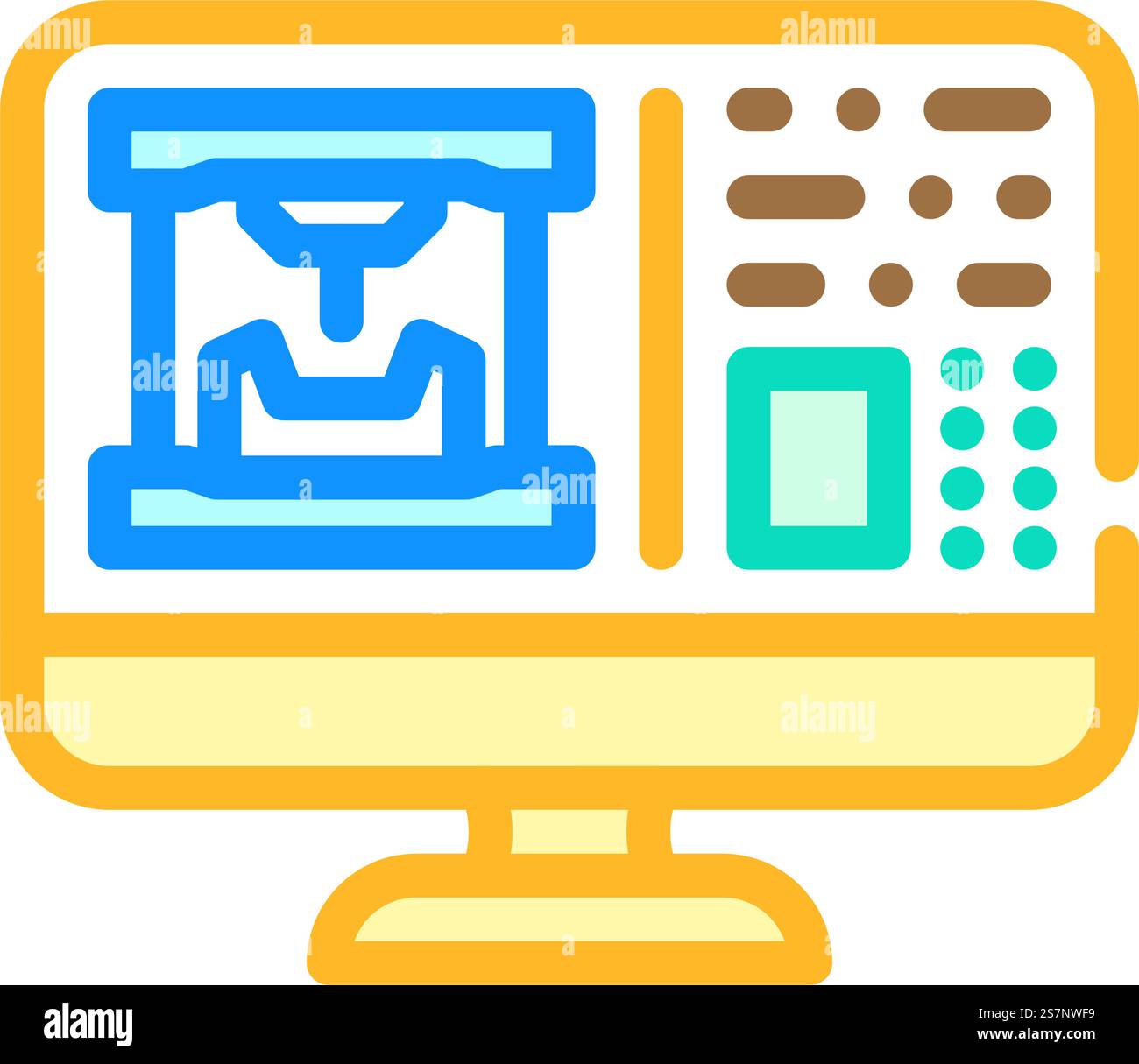 tool design mechanical engineer color icon vector. tool design ...