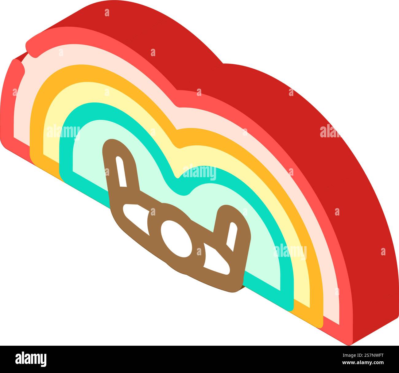 ergonomics principles mechanical engineer isometric icon vector ...