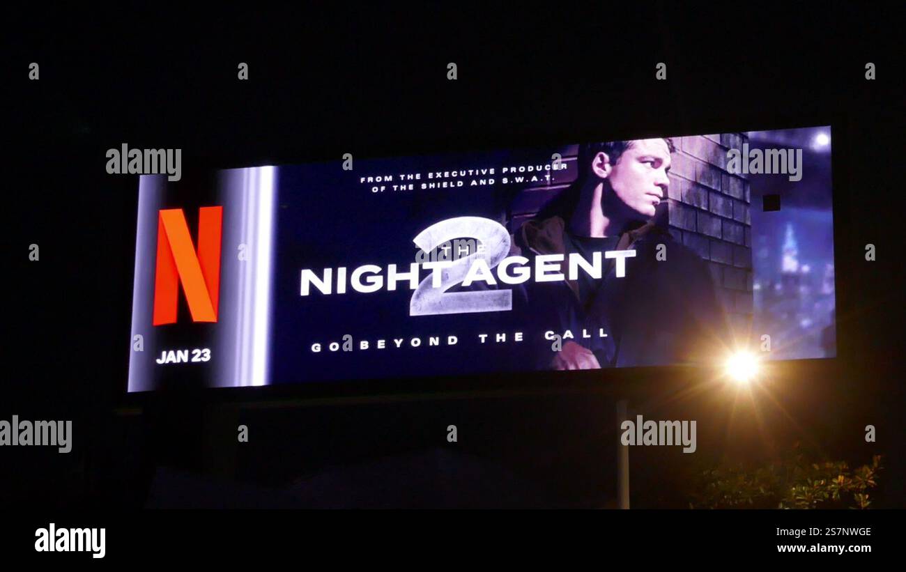 Los Angeles, California, USA 18th January 2025 The Night Agent 2 ...