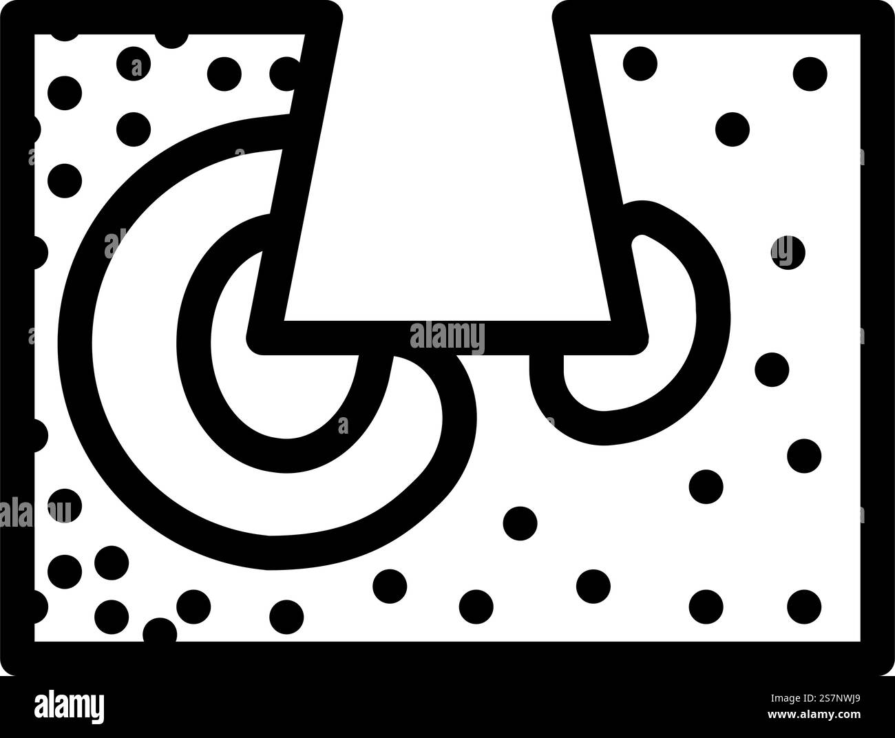 finite element analysis mechanical engineer line icon vector. finite ...