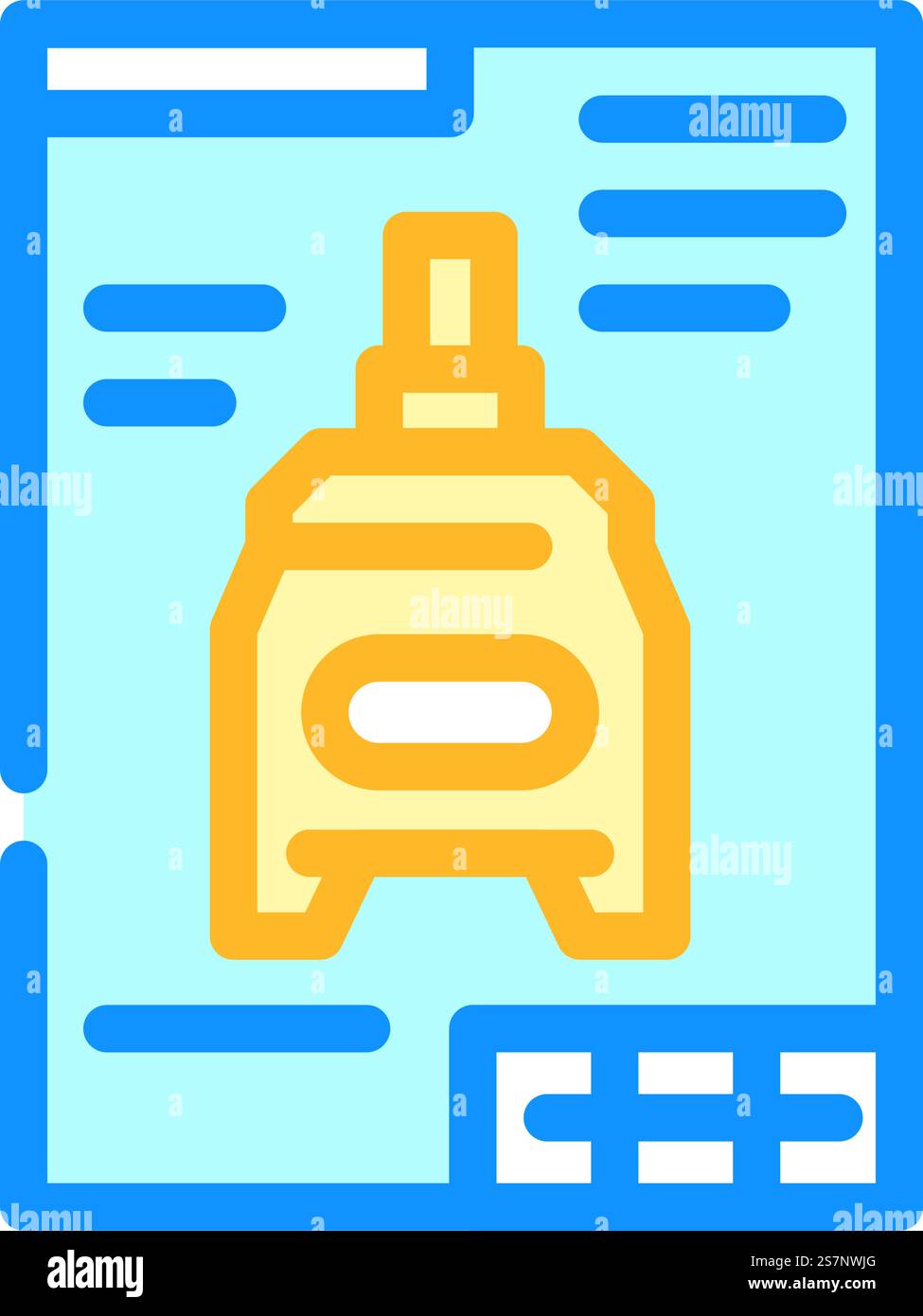 blueprint drafting mechanical engineer color icon vector. blueprint ...