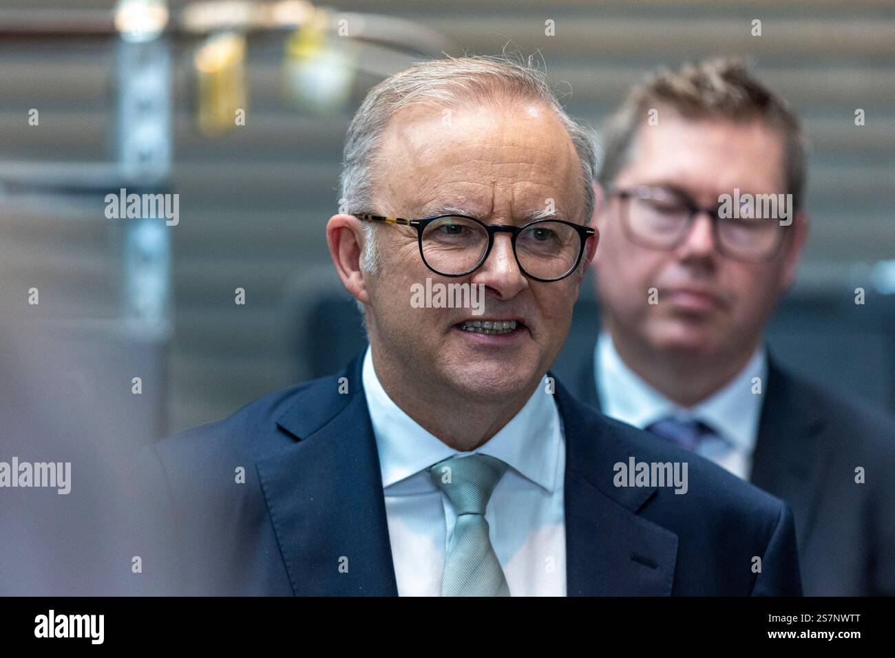 Prime Minister Anthony Albanese visits the University of Newcastle in ...