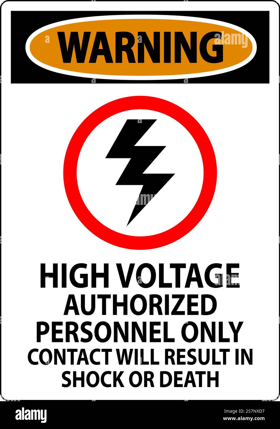 Warning danger death electricity pylon Stock Vector Images - Alamy