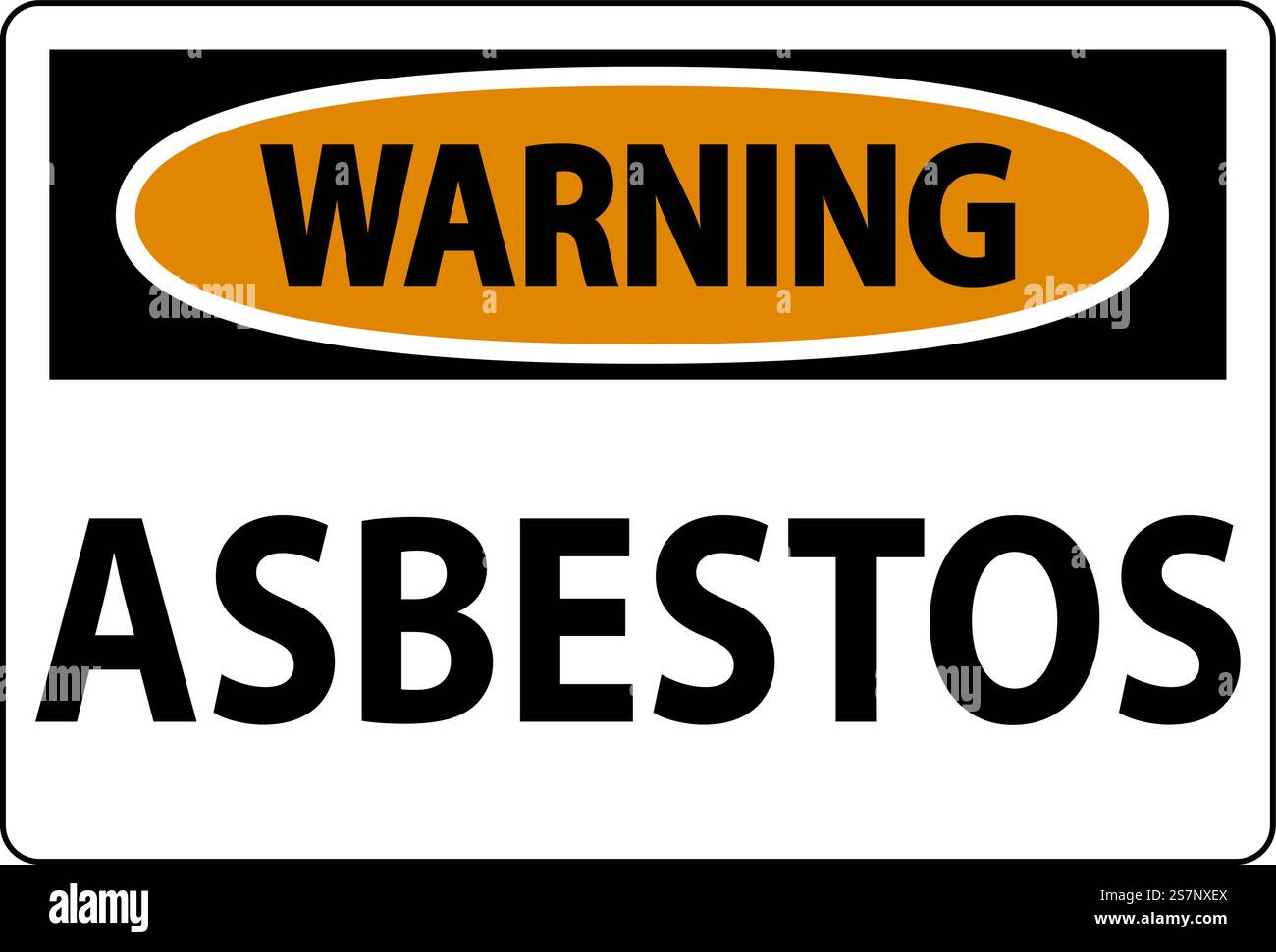 Asbestos Warning Signs Asbestos Hazard Area Authorized Personnel Only ...