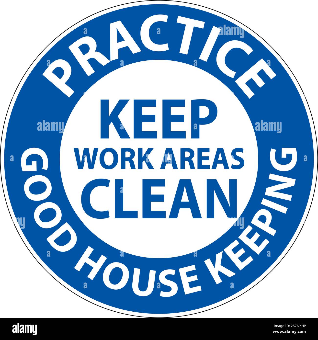 Floor Sign Practice Good Housekeeping Stock Vector Image & Art - Alamy