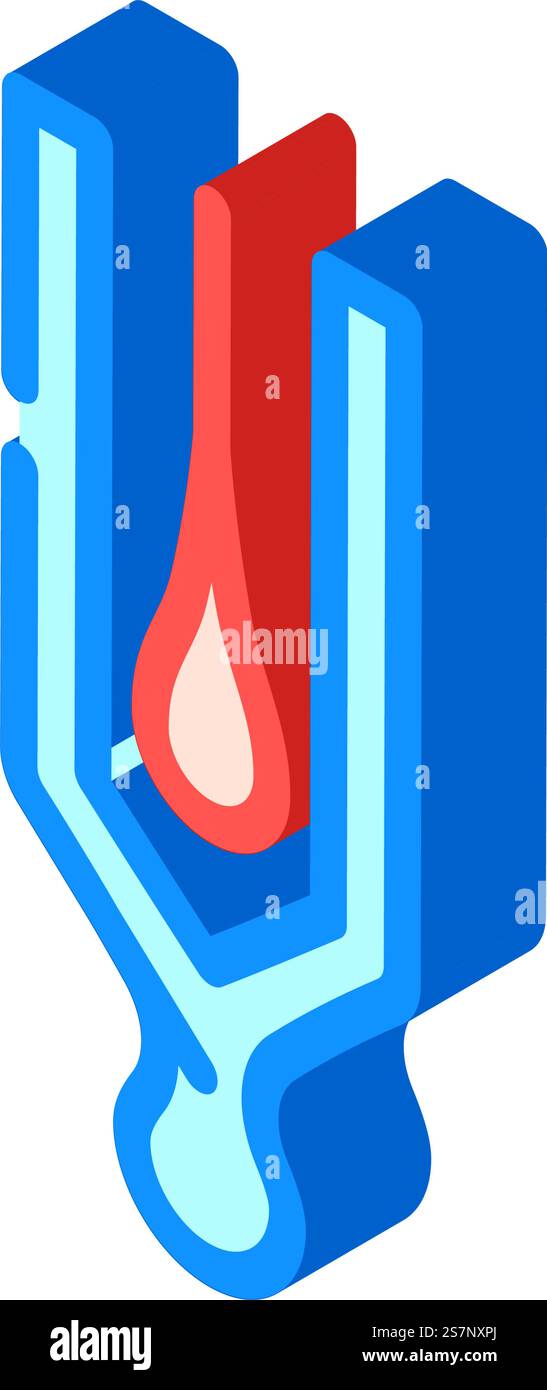 tilak mark isometric icon vector. tilak mark sign. isolated symbol ...
