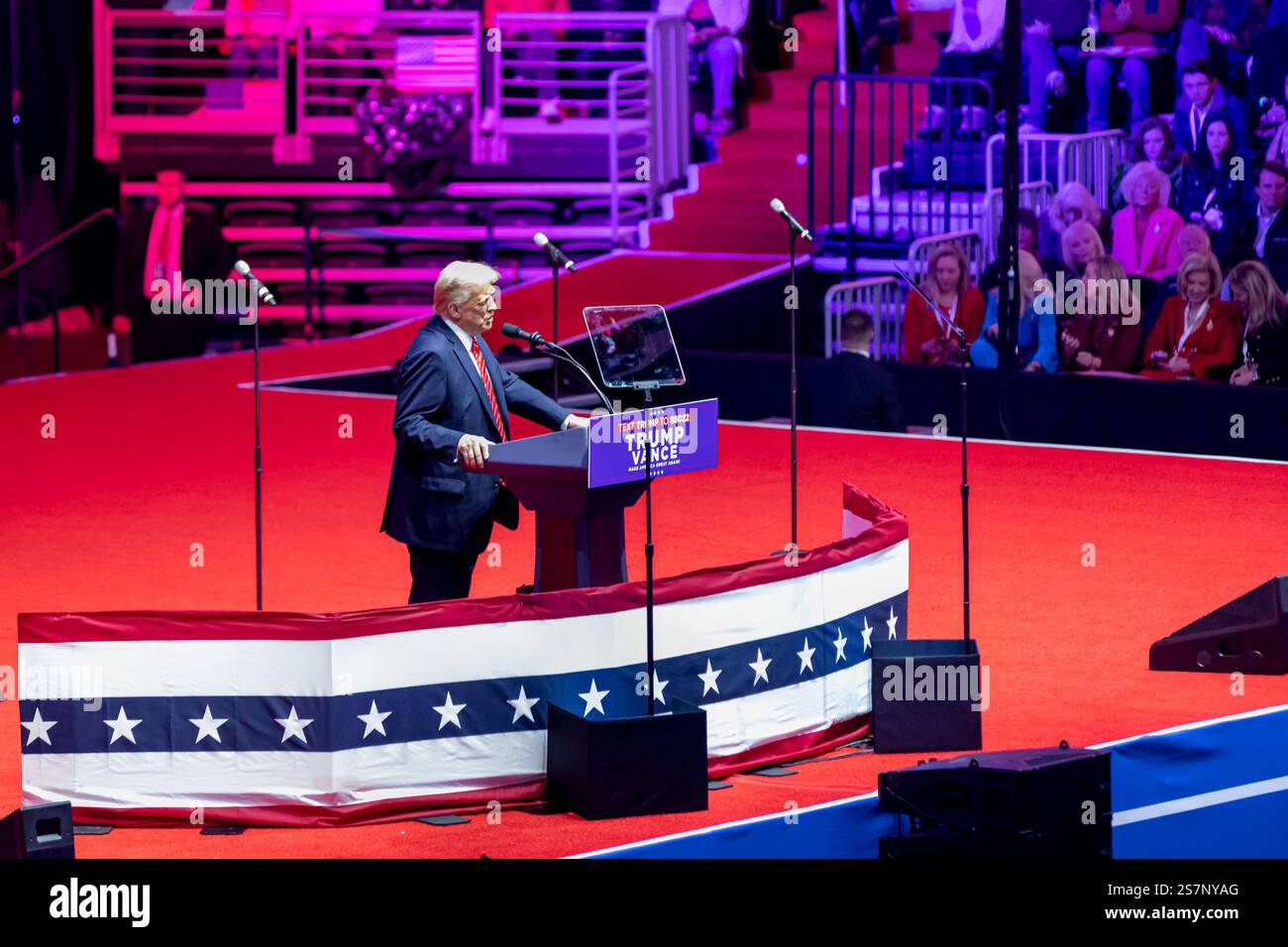 WASHINGTON, DC - JANUARY 19: Thousands to attend President-elect Donald ...
