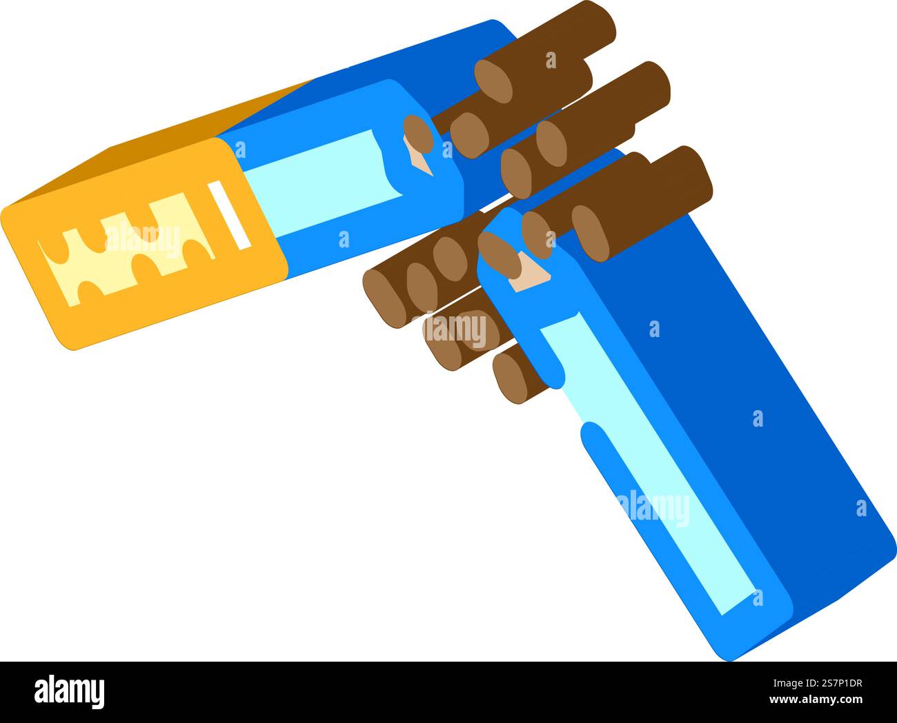 quit smoking cigarette isometric icon vector. quit smoking cigarette ...