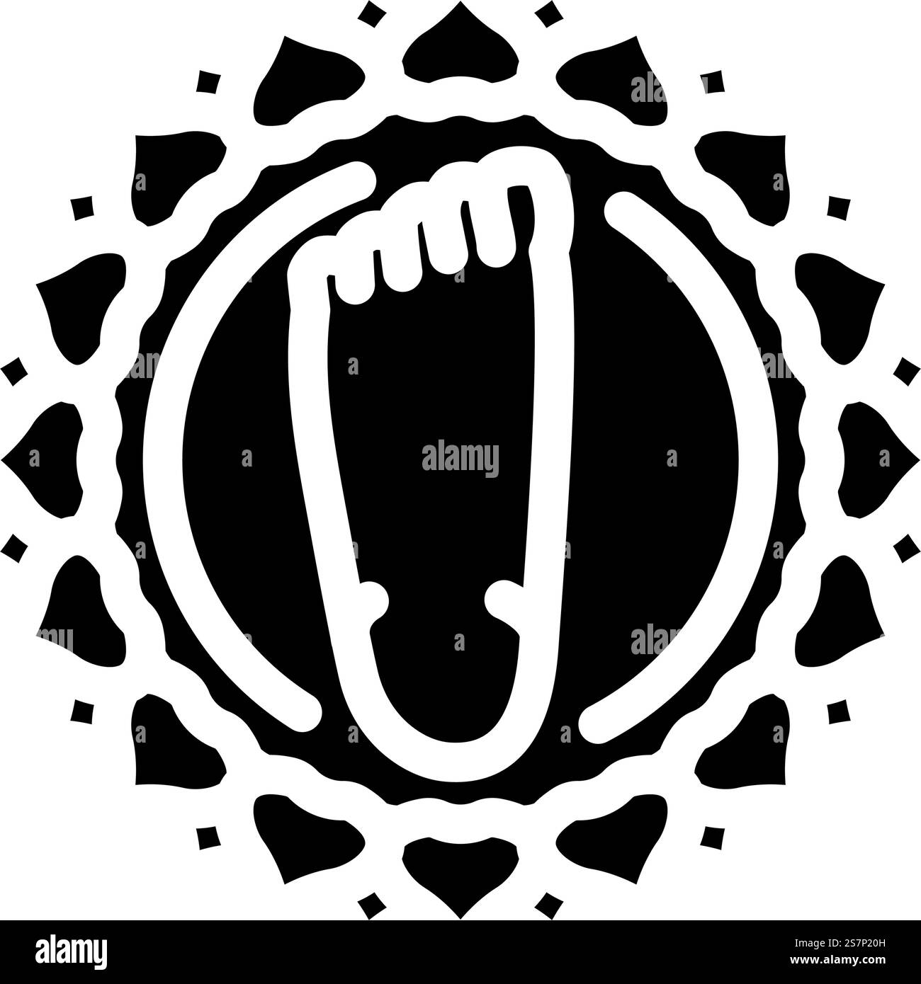 lotus feet divine feet glyph icon vector. lotus feet divine feet sign ...