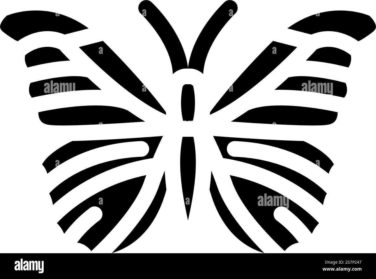 giant blue morpho spring glyph icon vector. giant blue morpho spring ...