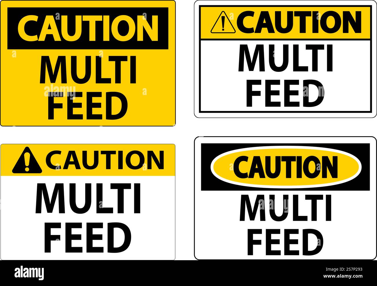 Illegal feed wildlife sign hi-res stock photography and images - Alamy