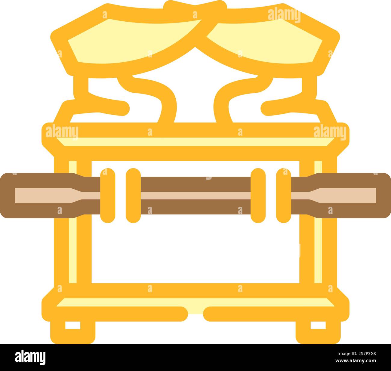 ark of the covenant color icon vector. ark of the covenant sign ...