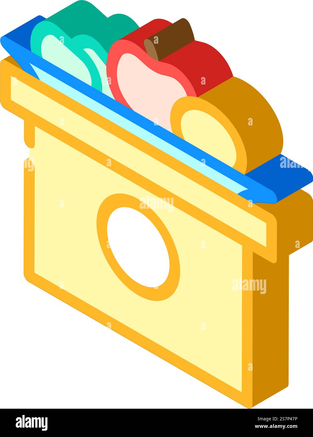 shinsen food offering shintoism isometric icon vector. shinsen food ...