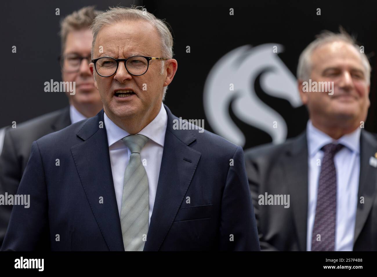 Prime Minister Anthony Albanese visits the University of Newcastle in ...