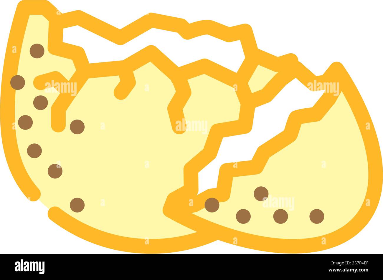eggshell egg chicken farm food color icon vector. eggshell egg chicken ...