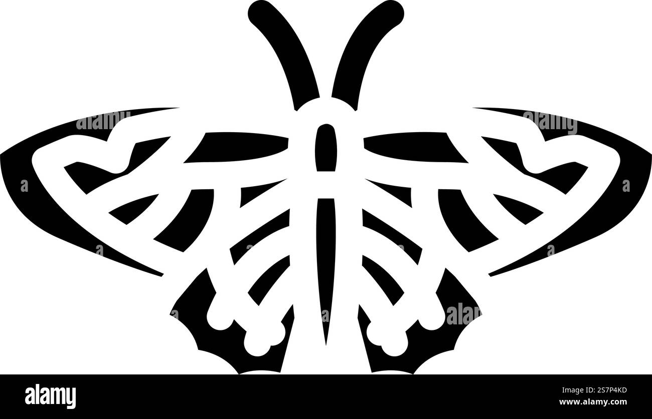 viceroy summer glyph icon vector. viceroy summer sign. isolated symbol ...