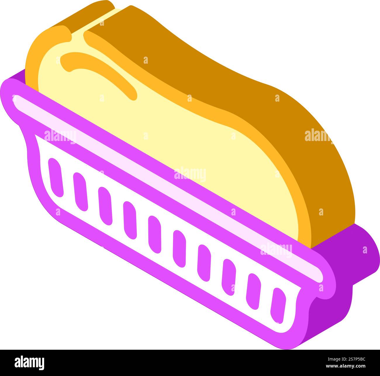 soap bar hygiene isometric icon vector. soap bar hygiene sign. isolated ...