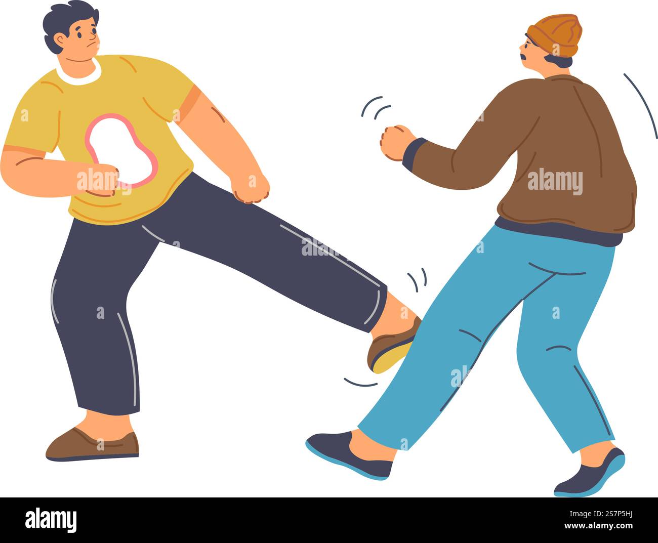 Self defense practice and fighting knowledge and skills gaining ...