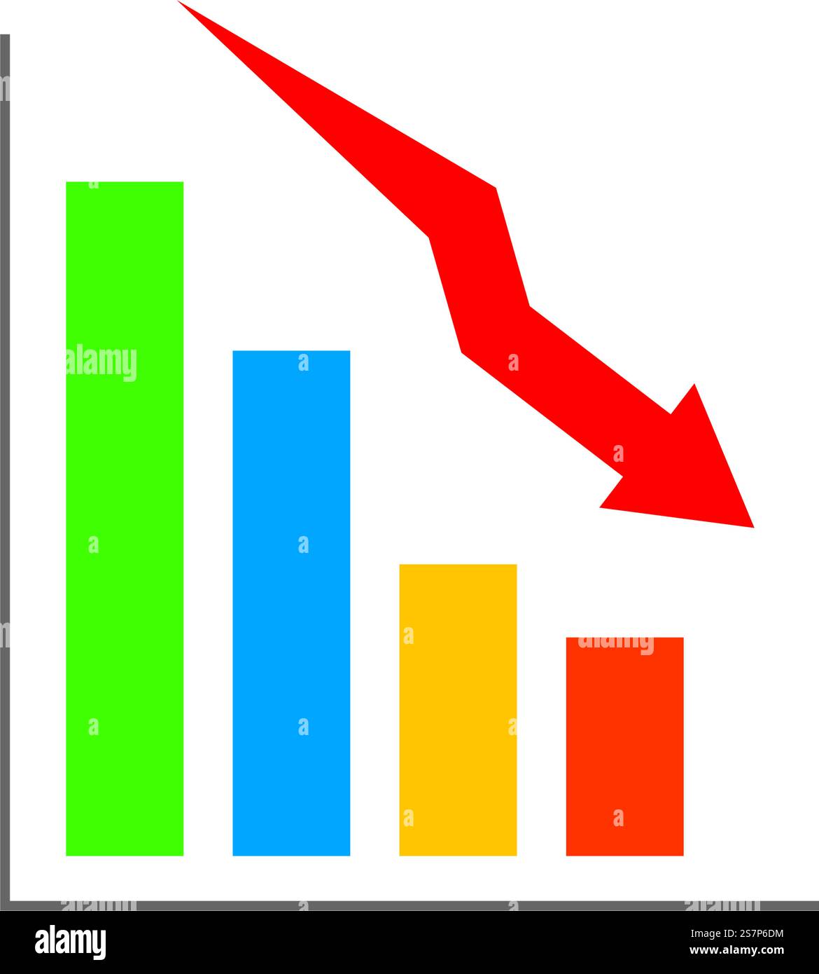 Down arrow Business Finance logo vector flat design template Stock Vector Image & Art - Alamy