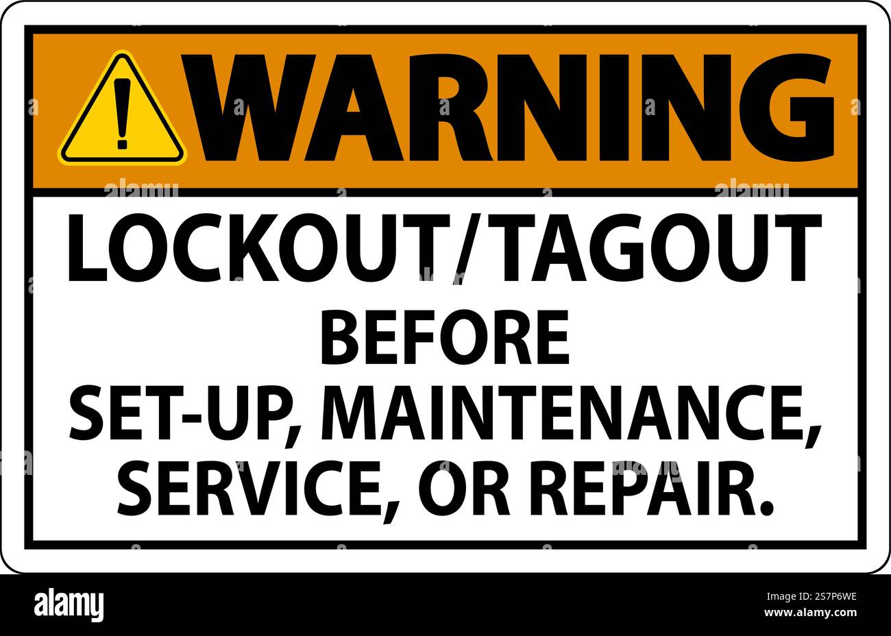 Lockout tagout before set up hi-res stock photography and images - Alamy