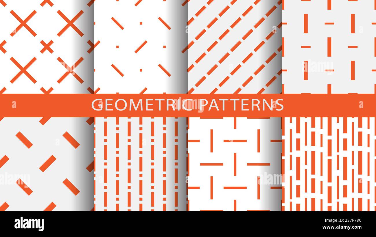 A set of geometric patterns Stock Vector Image & Art - Alamy