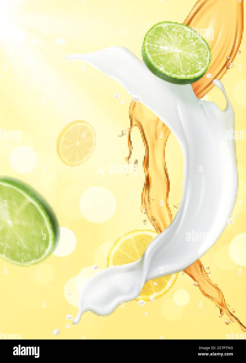 Bright citrus display Stock Vector Images - Alamy