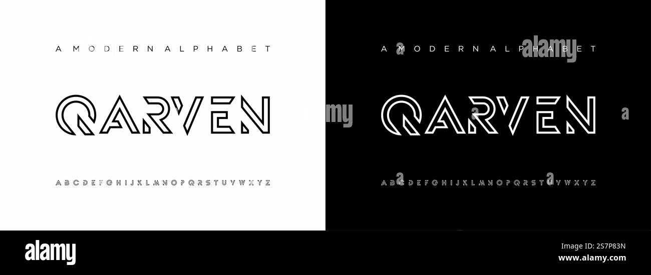 Elegant modern alphabet letters font. classic lettering minimal fashion ...