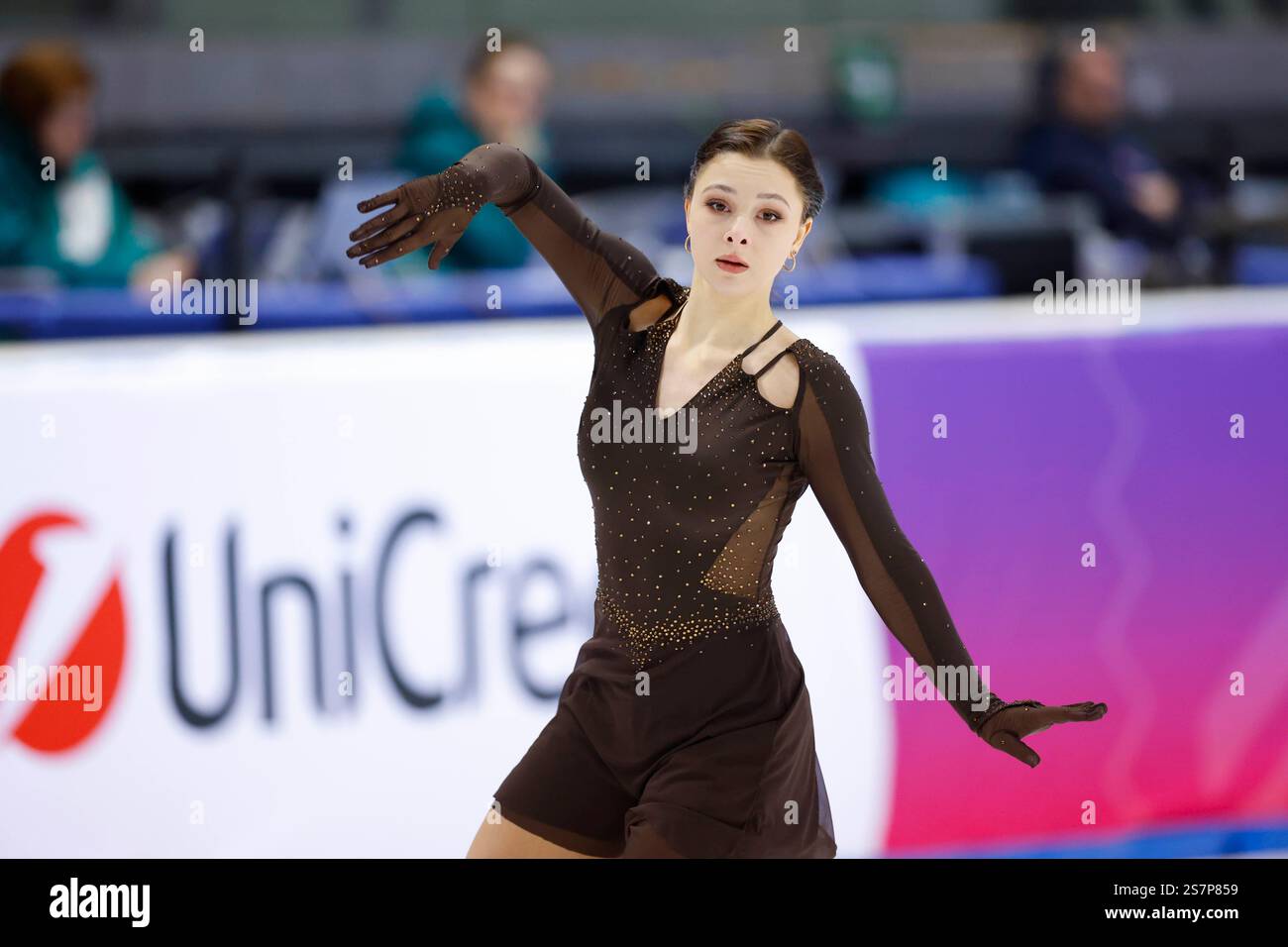Sofia Samodelkina (KAZ) JANUARY 18, 2025 - Figure Skating : Torino 2025 FISU World University ...