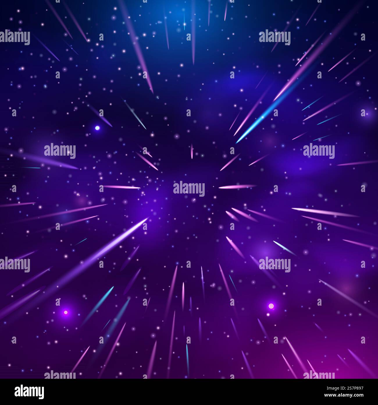 Space background with nebula and stars. Milky way galaxy with star dust ...