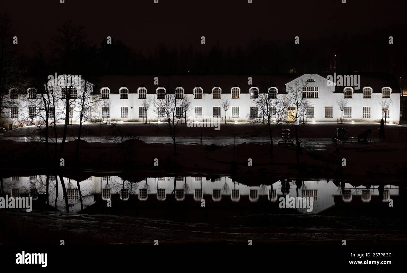 An old workshop, warehouse and tool factory Ylänikkari with beautiful ...