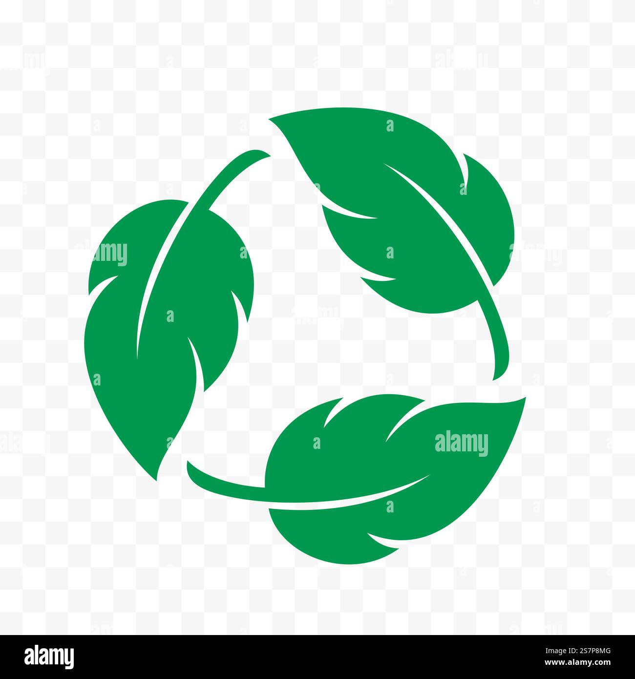 Biodegradable icon, recyclable and plastic free vector label. Eco safe and bio recyclable ...