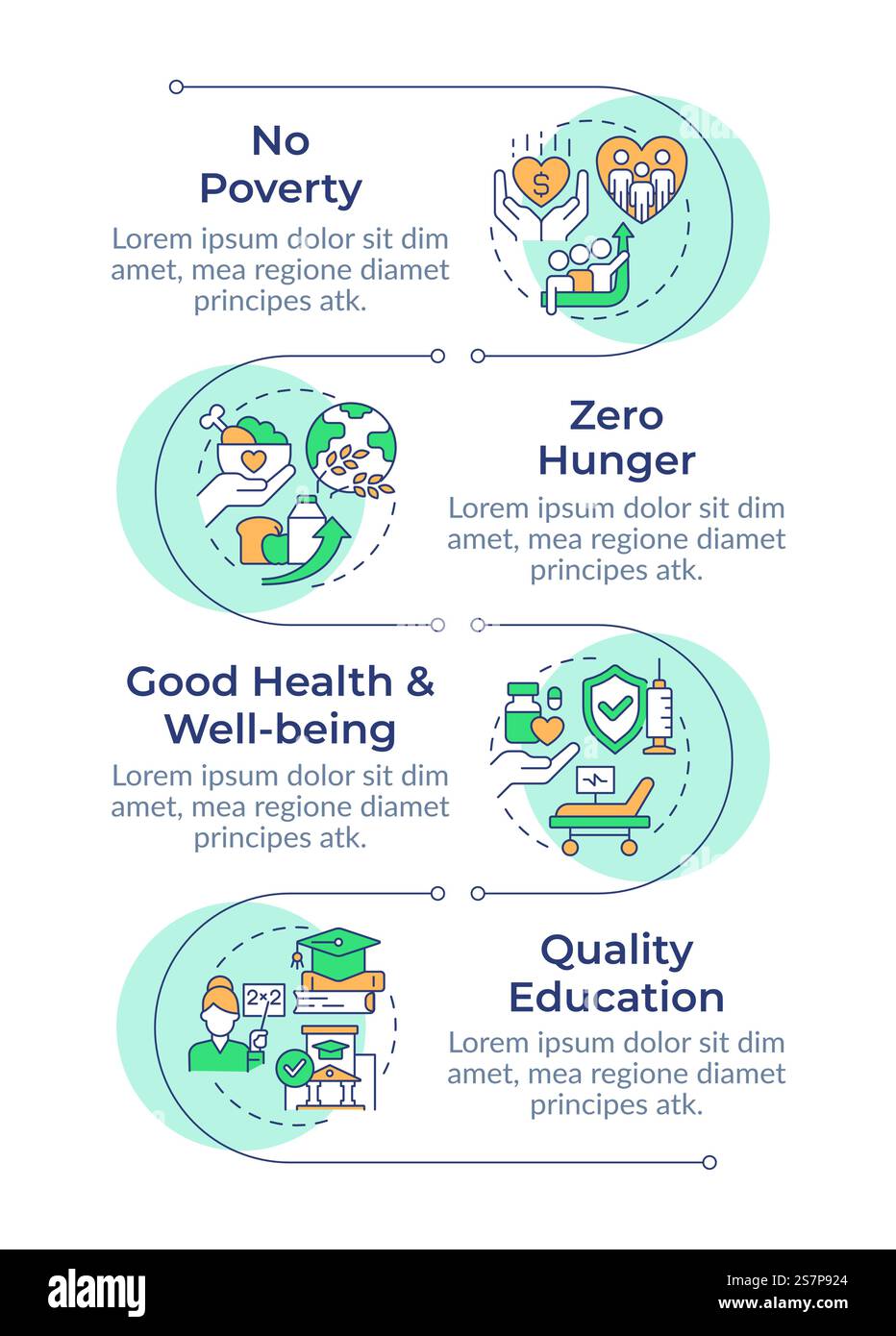 Social equality infographic vertical sequence Stock Vector Image & Art ...