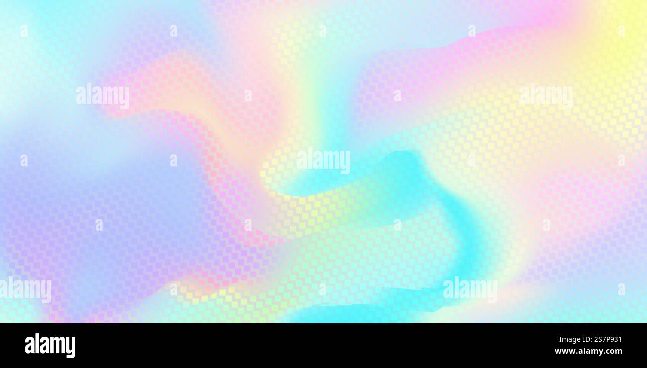 Holographic iridescent background or holograph foil texture, vector ...