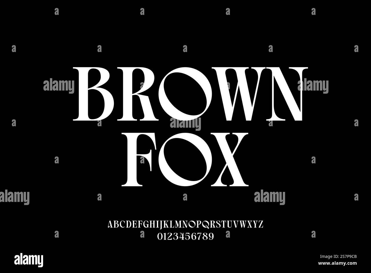 Elegant luxury serif display font vector Stock Vector Image & Art - Alamy