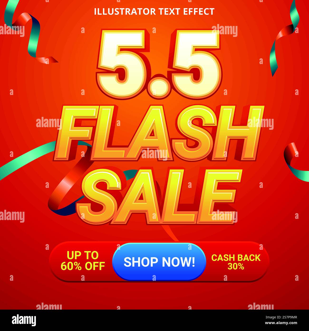 Flash sale promotion. Vector Illustration Stock Vector Image & Art - Alamy