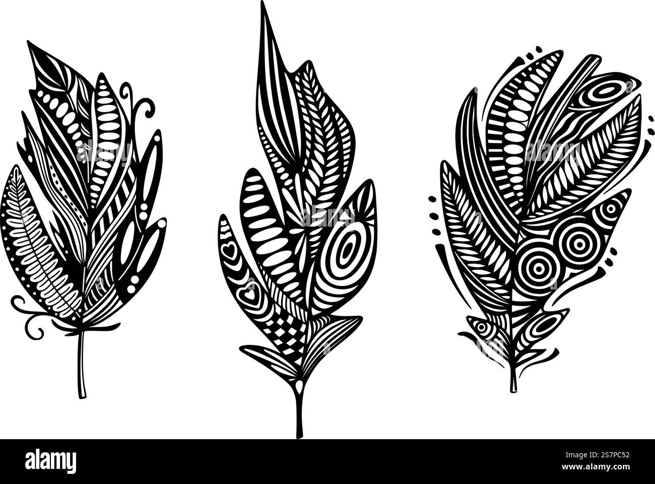 Falling feather Black and White Stock Photos & Images - Alamy