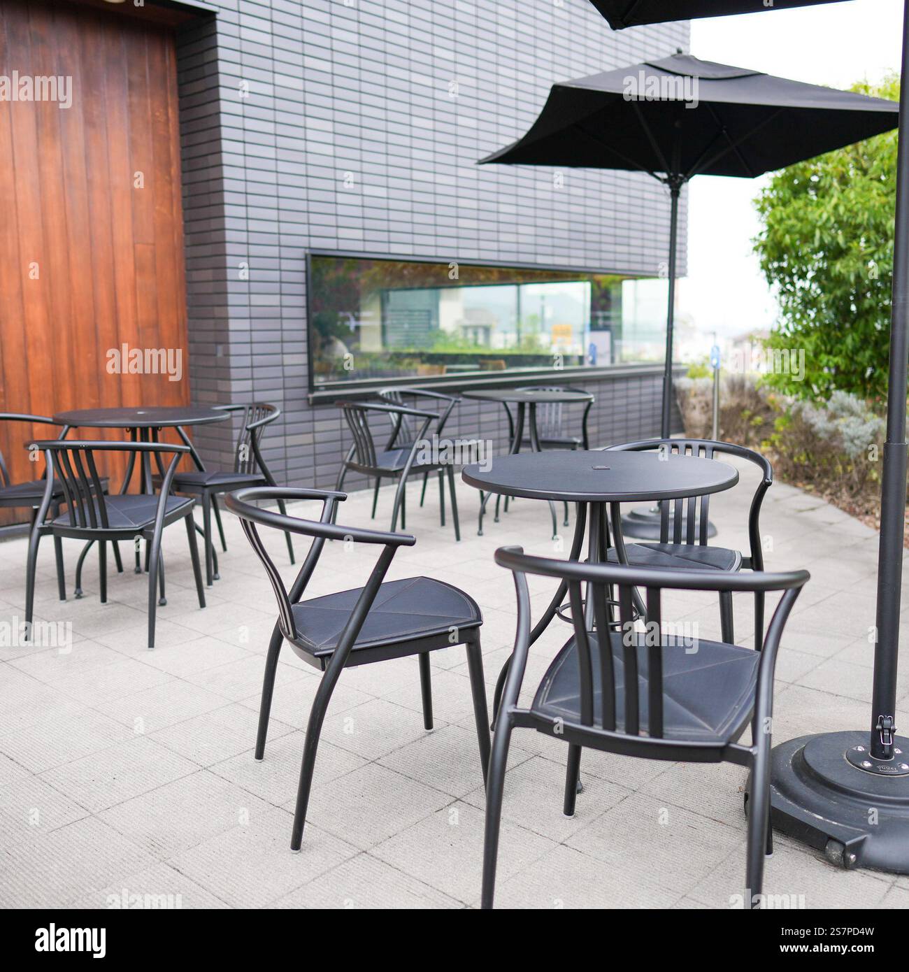 April 23, 2023 Lunch at Starbucks Fujiyoshida store in Fujiyoshida City ...