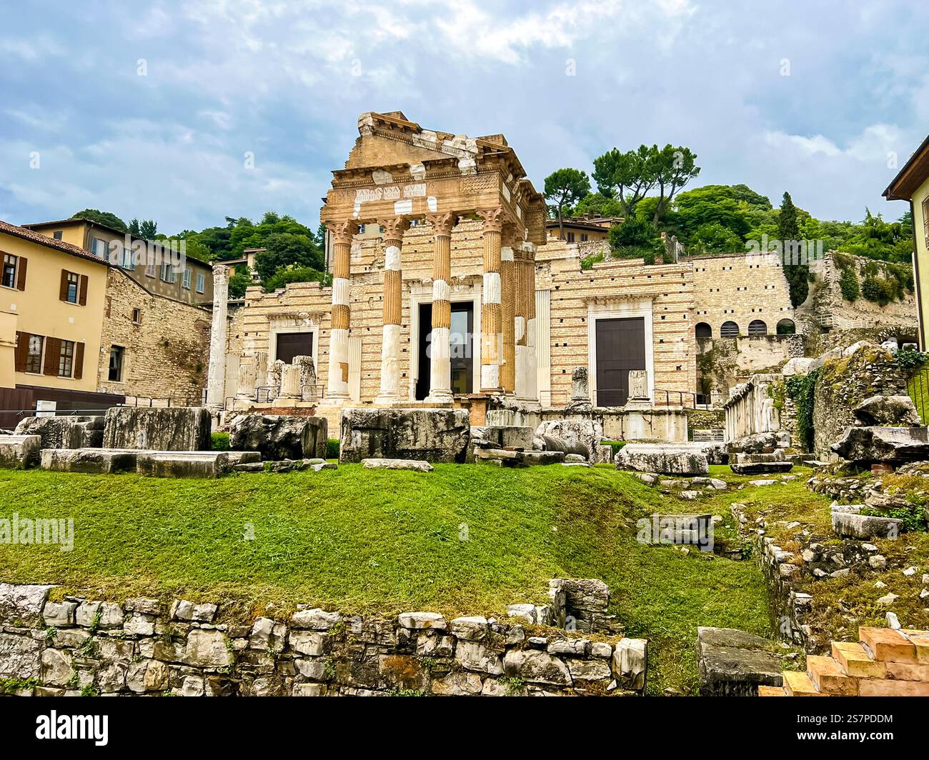 The Capitolium of Brixia or the Temple of the Capitoline Triad in ...