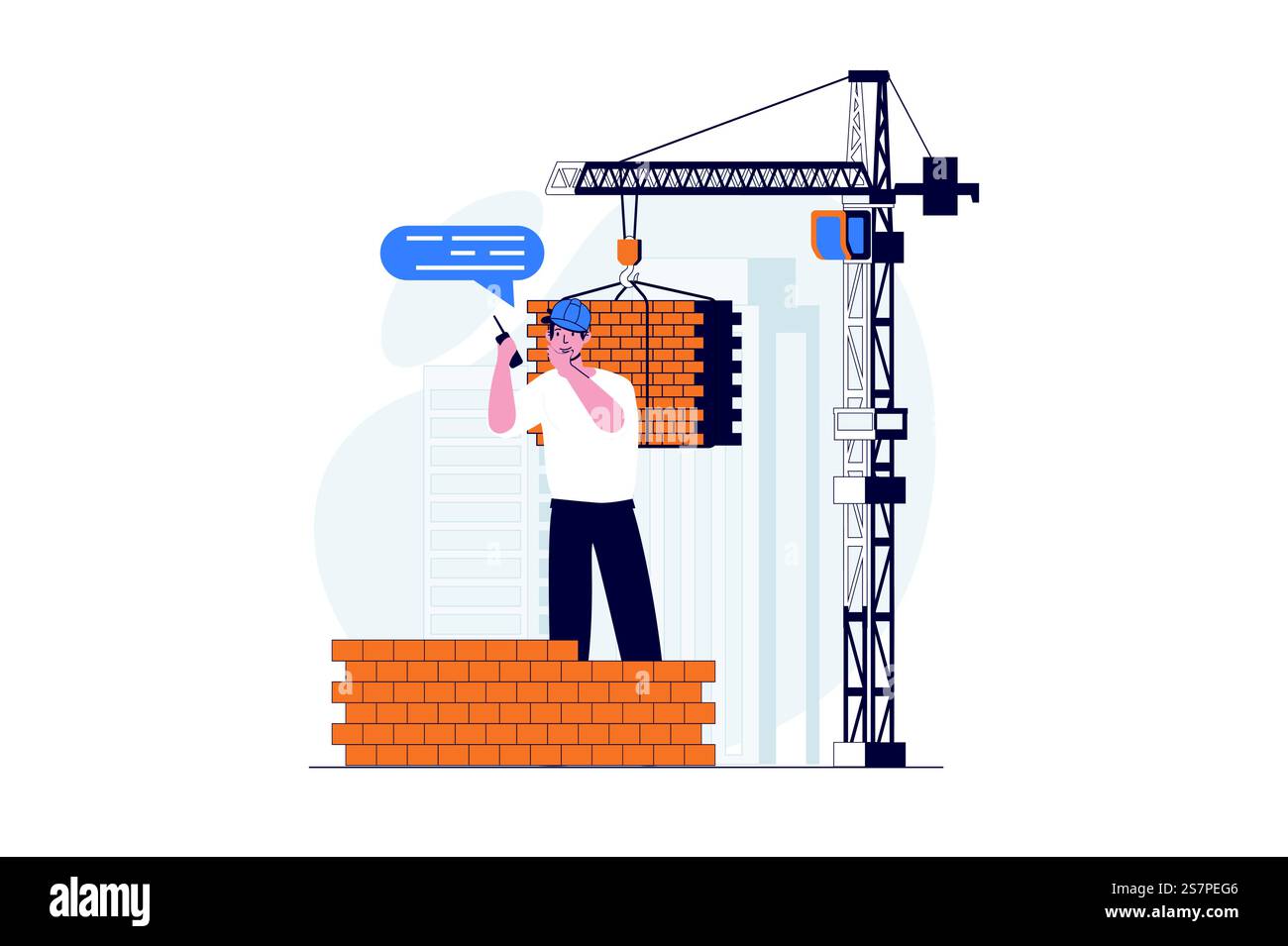 Loading bricks Cut Out Stock Images & Pictures - Alamy