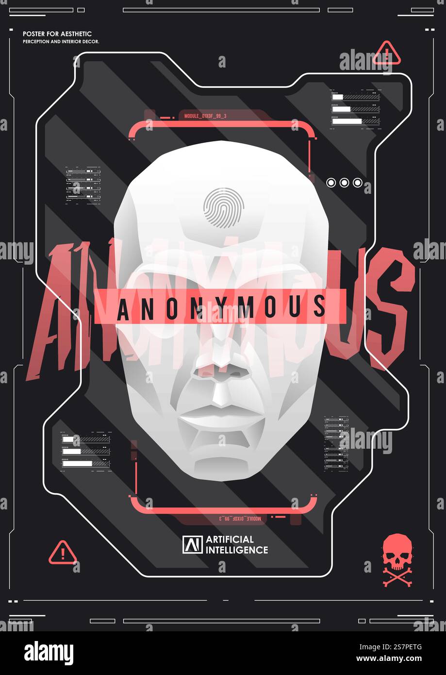 AI and technology concept. Abstract glowing colorful digital brain with circuit background ...