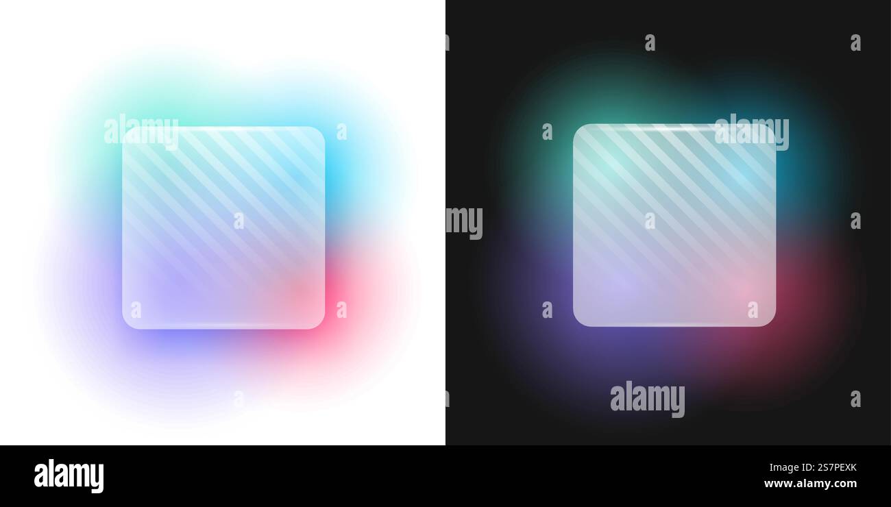 blank button template. UI, applications, apps, mock-ups. Vector illustration Stock Vector Image ...
