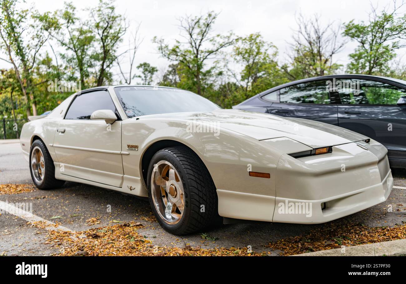 Chicago, Illinois - September 29, 2024: 1992 Pontiac Firebird Trans Am ...