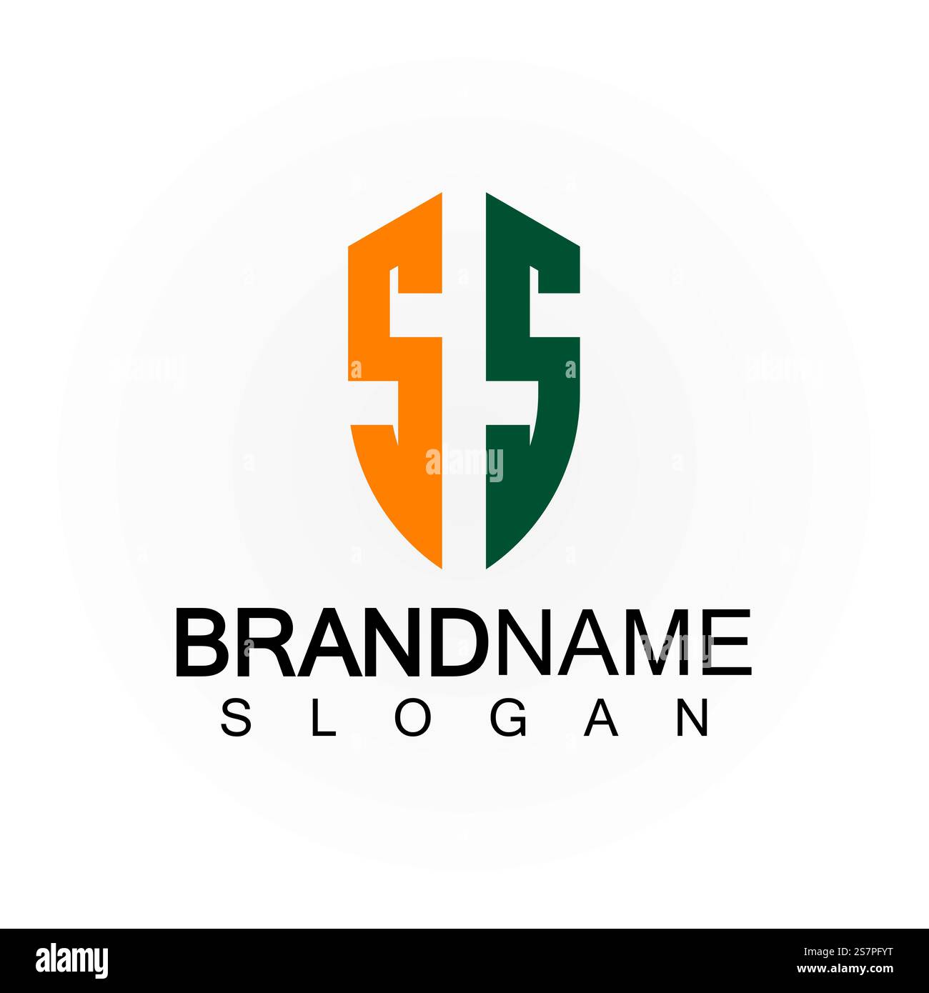 Initial Letters SS Logo Design Vector Template Stock Vector Image & Art ...