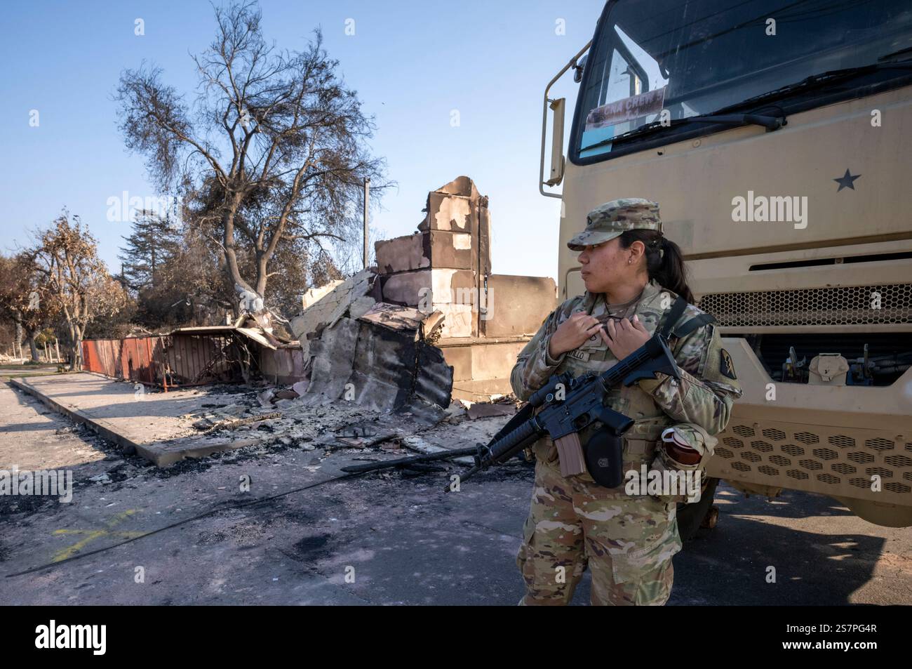 Eaton fire national guard hi-res stock photography and images - Alamy