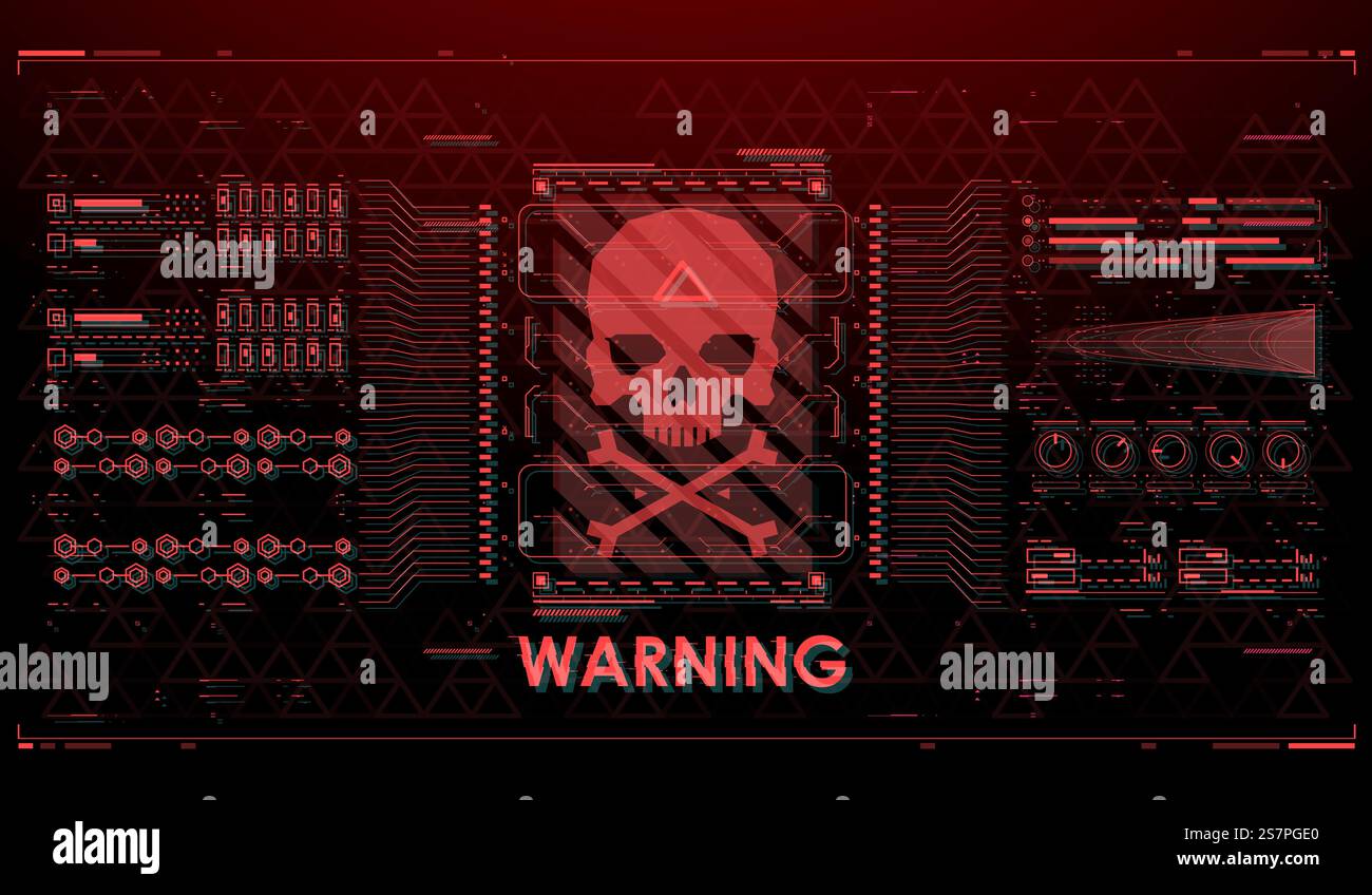 Conceptual Layout with HUD elements for print and web. Elements of HUD ...